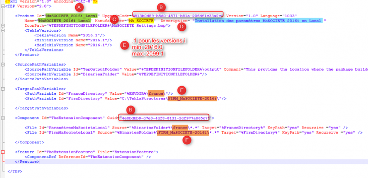 Comment faire pour distribuer facilement ses macros, son firm et son rôle | Tekla User Assistance