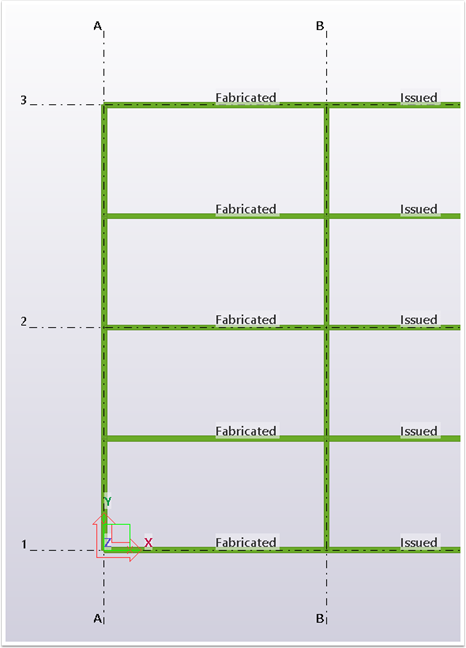 Display Management Information On The Model View Tekla User Assistance