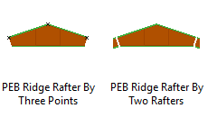PEB Ridge Rafter | Trimble User Assistance