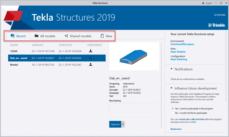 Release Info Tekla Structures 2019 | Tekla User Assistance
