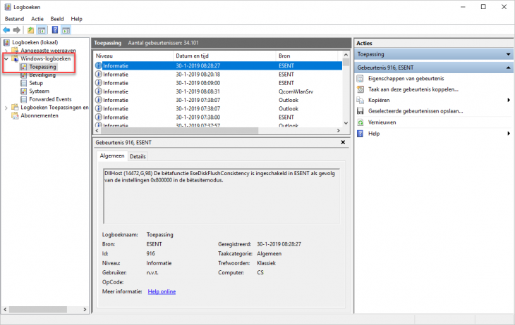 Crash bij starten Kernelbase.dll | Trimble User Assistance