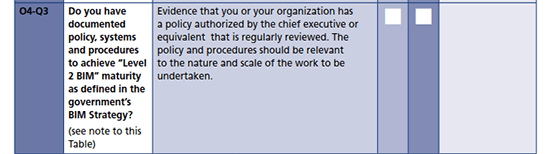 BIM Questions in PAS 91:2013+A1:2017 | Tekla User Assistance