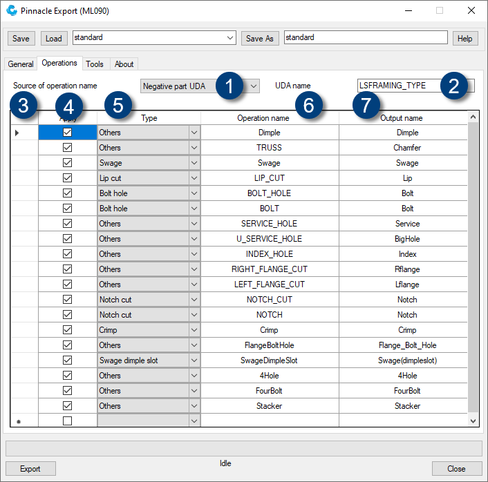 Pinnacle Export (ML090) | Trimble User Assistance