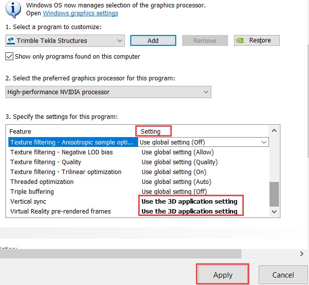 Tekla crashes with late versions (2020 and up) | Trimble User Assistance