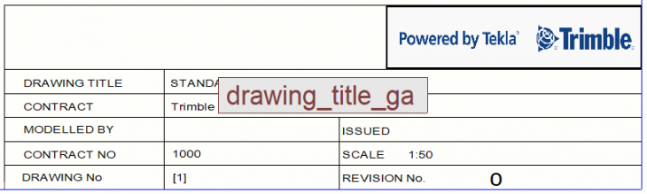 Rotate template (tpl) | Tekla User Assistance