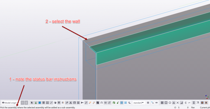 Add Embed To Cast Unit | Trimble User Assistance