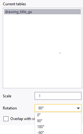 Rotate template (tpl) | Tekla User Assistance
