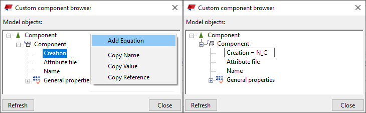 Using Array of objects (29) in custom components | Trimble User Assistance