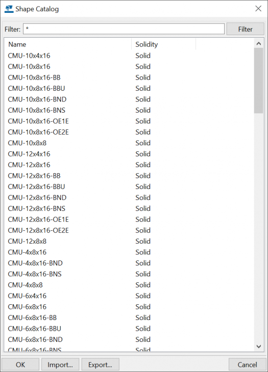 Concrete Masonry (CMU_ Tools) | Tekla User Assistance