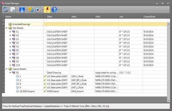 Detail Manager | Tekla User Assistance