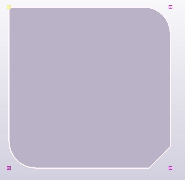 Handles of contour plate not visible in model | Trimble User Assistance