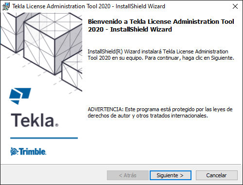 Instalación Tekla Structures 2020 SP8 | Trimble User Assistance