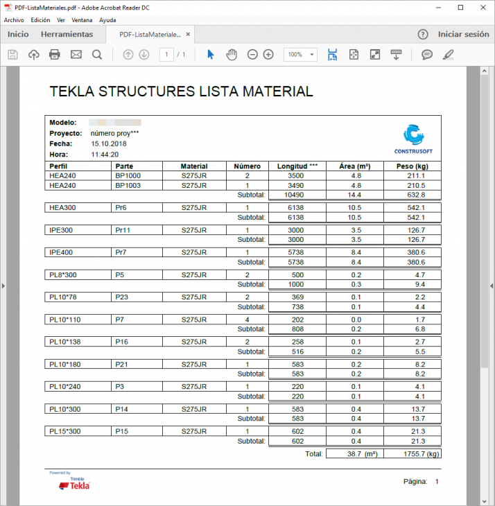 Novedades Construsoft Tekla Structures 2018i - Parte I | Tekla User ...