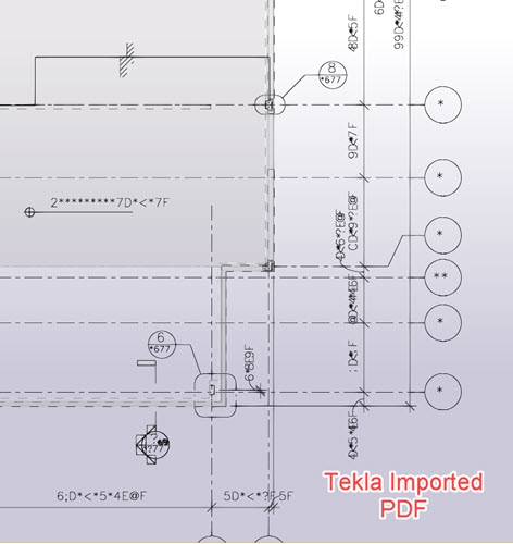 Text in imported PDF looks distorted | Trimble User Assistance