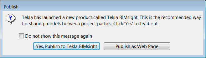 How to restore "Publish as Web Page" functionality | Trimble User ...