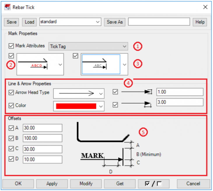 Rebar Tick | Trimble User Assistance