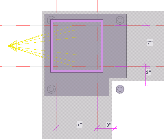 How to create a corner base plate using 1047 | Trimble User Assistance