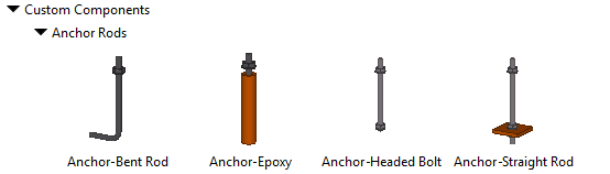 How to use custom anchor rods inside 1047 | Trimble User Assistance