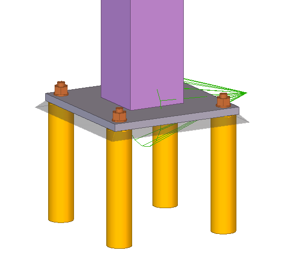 How to use custom anchor rods inside 1047 | Trimble User Assistance