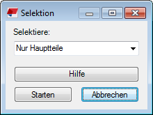 Makro: Selektion | Tekla User Assistance