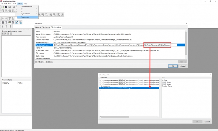 Template Logo (Image) from Firm folder | Tekla User Assistance