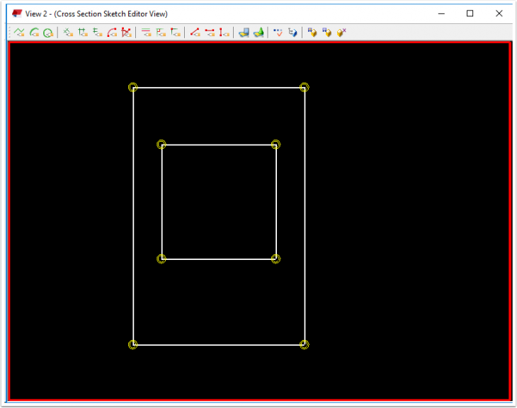 Create a parametric profile by sketching (closed profile example) | Trimble User Assistance