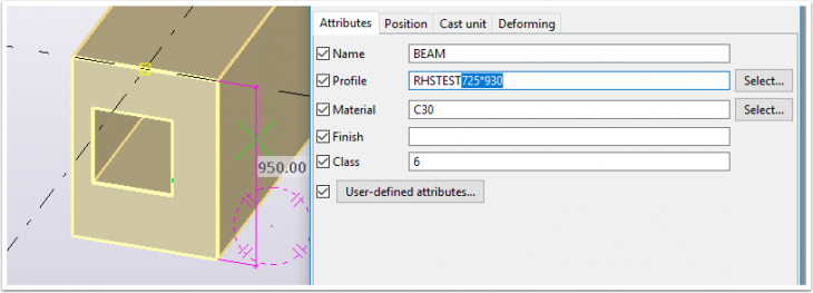 Create a parametric profile by sketching (closed profile example) | Trimble User Assistance