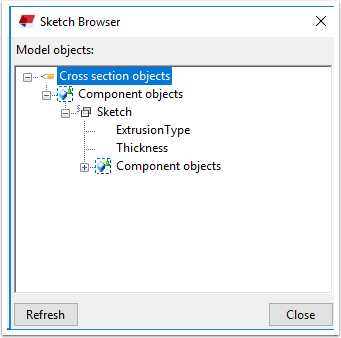 Create a parametric profile by sketching (open profile example) | Trimble User Assistance