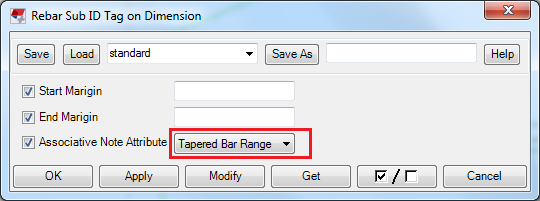 Rebar Sub ID | Trimble User Assistance