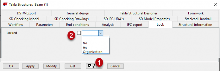 How can I remove all locks from a model? | Trimble User Assistance