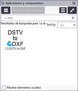 Convertir archivos DSTV a DXF | Trimble User Assistance