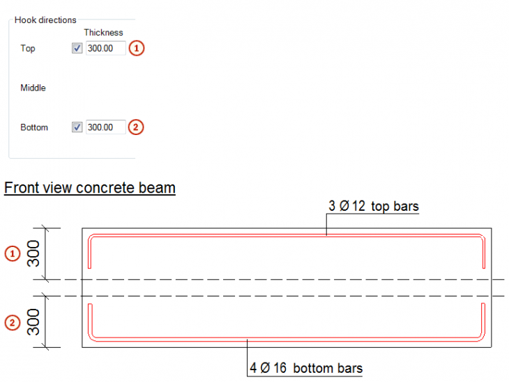 Rebar pullout picture and marking | Trimble User Assistance