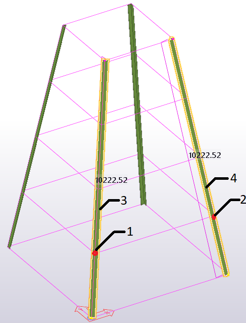 Tower Member | Tekla User Assistance