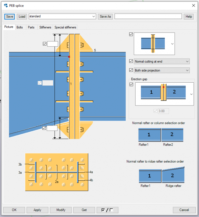 PEB Splice | Trimble User Assistance