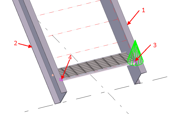 How to implement Custom Step v2 on stairs | Trimble User Assistance
