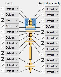 Anchor Rods | Tekla User Assistance