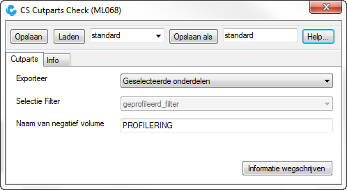 Genereren van Zaaglijst met afbeeldingen | Trimble User Assistance