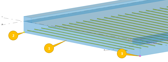 Modelling rebar in a culvert base | Trimble User Assistance