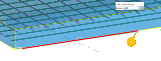 Modelling rebar in a culvert base | Trimble User Assistance
