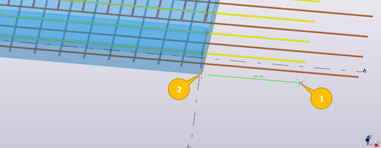 Modelling rebar in a culvert base | Trimble User Assistance