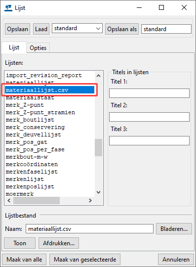 Lijsten direct openen in Microsoft Excel en Word | Tekla User Assistance