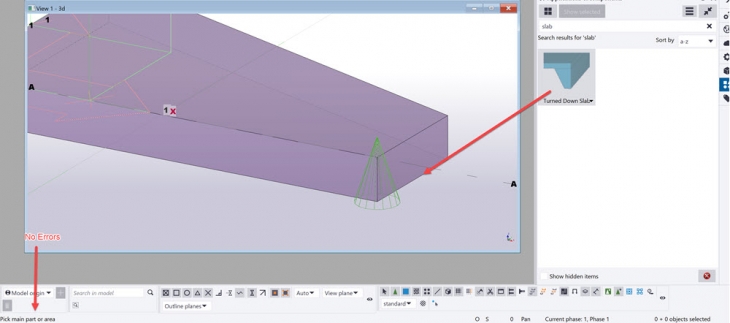 Custom Component not visible in the Model | Tekla User Assistance