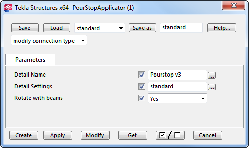 Pour Stop Applicator | Trimble User Assistance