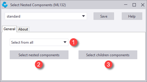 Select Nested Components (ML132) | Tekla User Assistance Select Nested Components (ML132) | Tekla User Assistance
