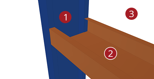 Albion Cold Rolled Cleat (110) | Trimble User Assistance