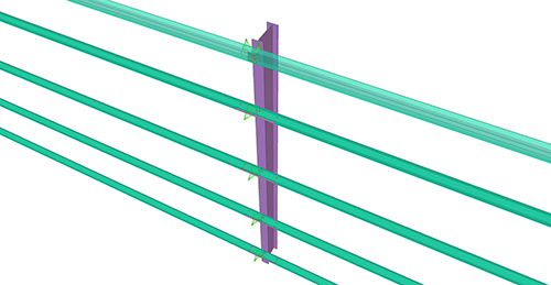 CMF Horizontal Cladding Support Column (33) | Trimble User Assistance