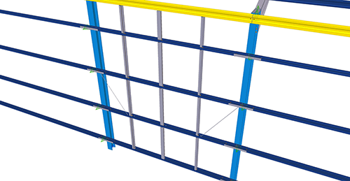 Kingspan Standard Horizontal Cladding Support (31) | Trimble User ...
