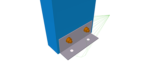 Kingspan Multichannel Base Cleat (4) | Tekla User Assistance