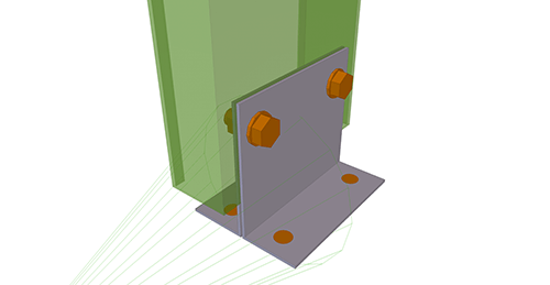 Metsec Base Plate (1006) | Tekla User Assistance