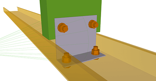 Metsec Cold Rolled Cleat (101) | Tekla User Assistance